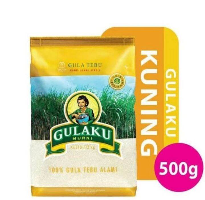 Gulaku 500gr Bungkus Kuning/Hijau Gula Pasir Putih Premium | Lazada ...