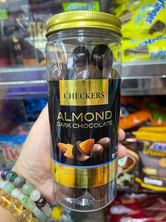 checkers almond dark chocolate / assortment 280g | Lazada PH