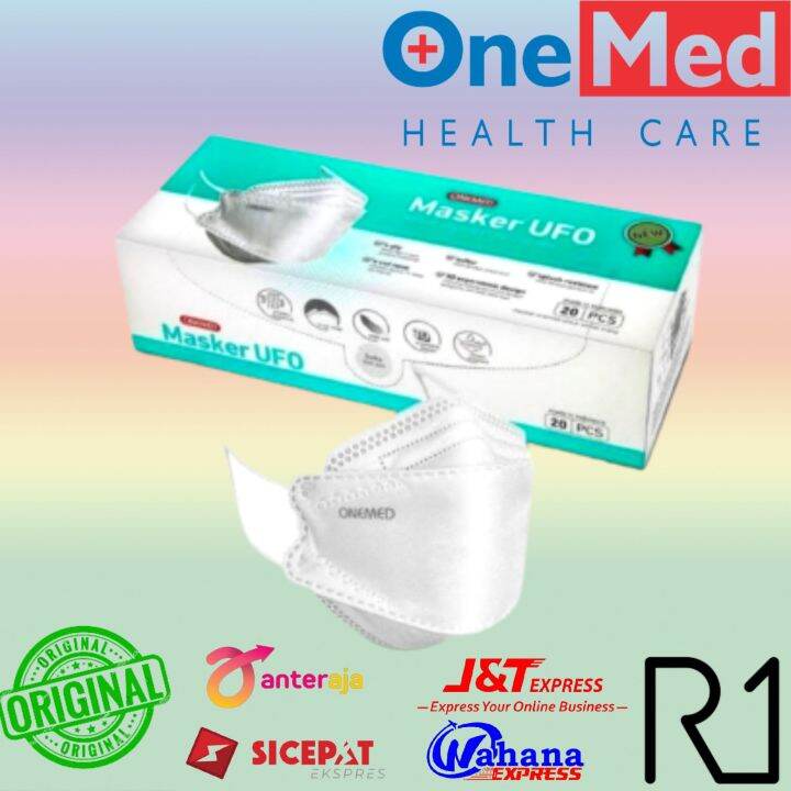 masker kf94 onemed masker medis UFO onemed | Lazada Indonesia