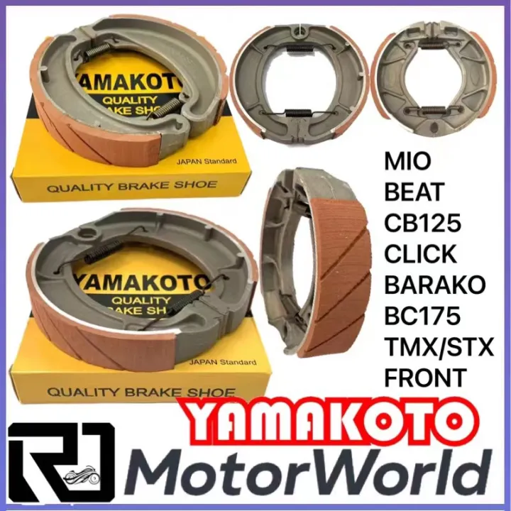 Brake shoe For Motorcycle Yamakoto For Mio Beat Skydrive CB125/Click ...