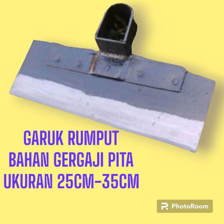 GARUK RUMPUT, ALAT PEMBERSIH PIRINGAN SAWIT BAHAN GERGAJI PITA | Lazada ...