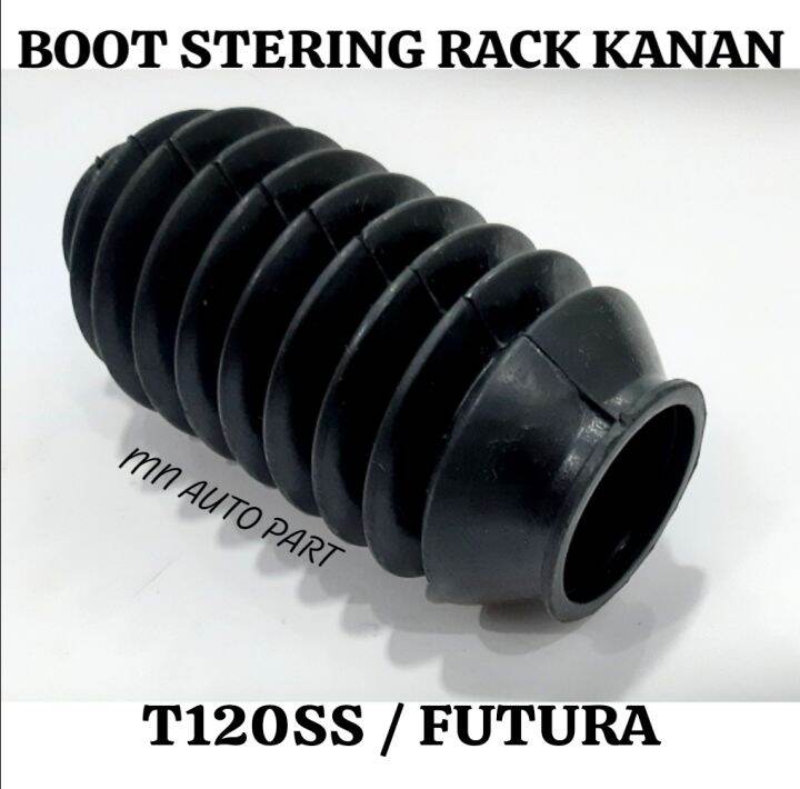 KARET BOOT STIR KANAN RH T120SS / FUTURA BOOT STERING RACK RH FUTURA ...