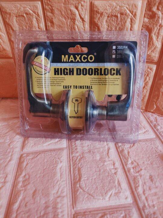 high doorlock lever type lock set | Lazada PH