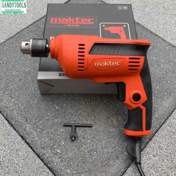 Maktec สว่าน สว่านไฟฟ้า ขนาด 3 หุน รุ่น MT606 กำลัง 450W เจาะไม้ เจาะเหล็ก ขันสกรู | Lazada.co.th