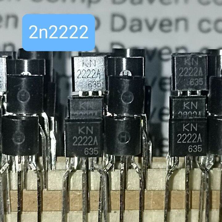 10BUAH TRANSISTOR 2N2222 2N2222A 2N 2222 2N 2222A RENCENG | Lazada ...