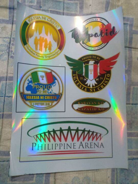 kapatid holographic motorcycle sticker | Lazada PH