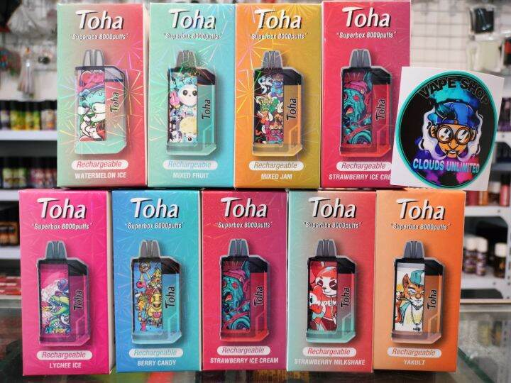 TOHA SUPERBOX 8K PUFFS (NEW) | Lazada PH