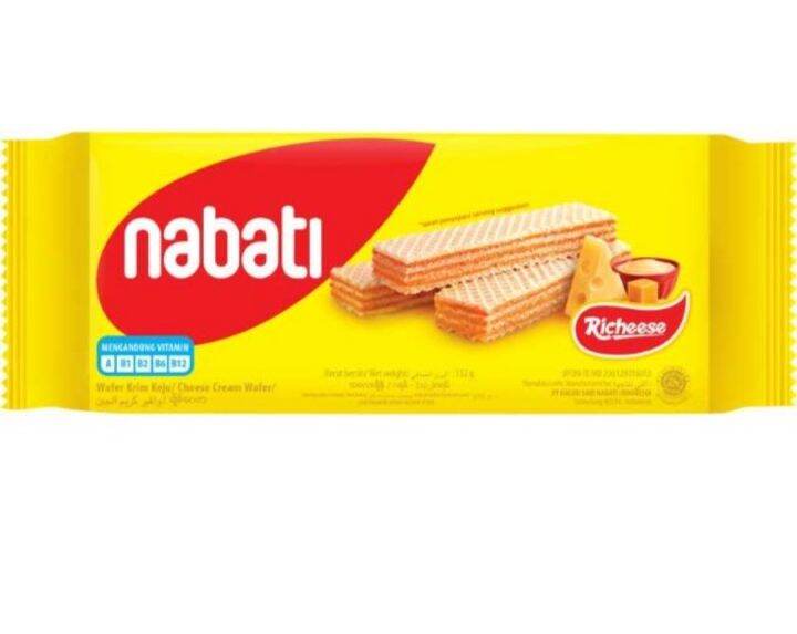 Richeese Nabati wafer Rasa Keju 110gr | Lazada Indonesia