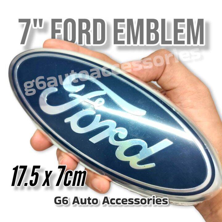 1pc of 7-inch (17.5*7cm) FORD Emblem Badge Front Rear Explorer Everest ...