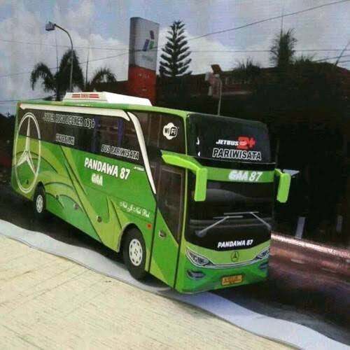 BUS BESAR / Miniatur bus bis pandawa remot murah | Lazada Indonesia