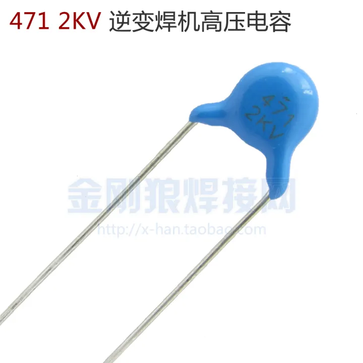 High-Voltage Ceramic Capacitor 471 2kV Inverter Welding Machine ...