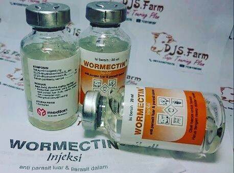 Wormectin 20 ml Medion Obat Kutu Caplak Scabies Tungau Penyakit Kulit ...