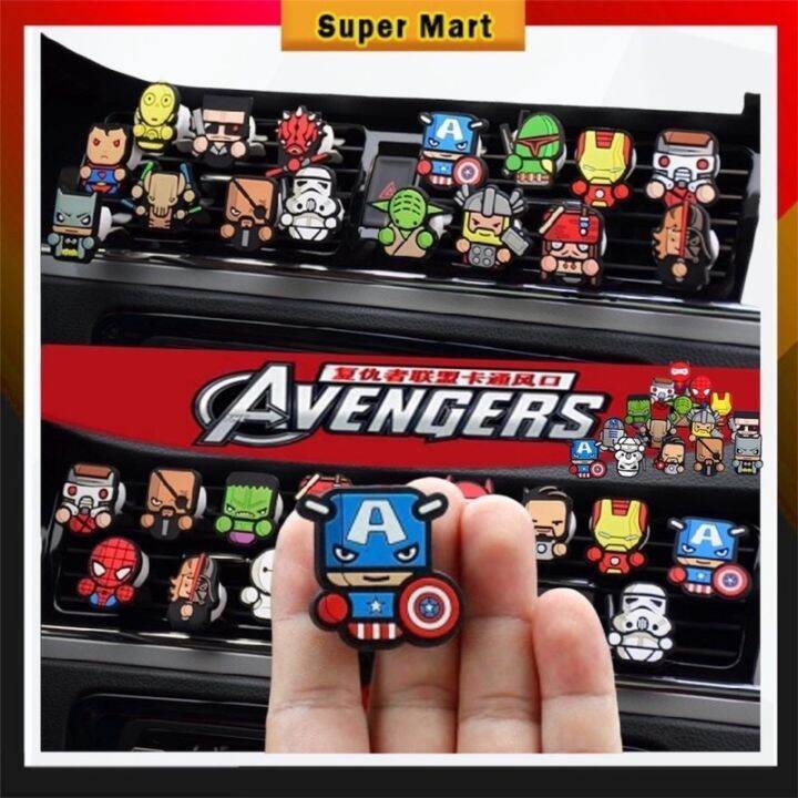 Car Cartoon Marvel Heroes Car Perfume Car Air Freshener Pewangi Kereta ...