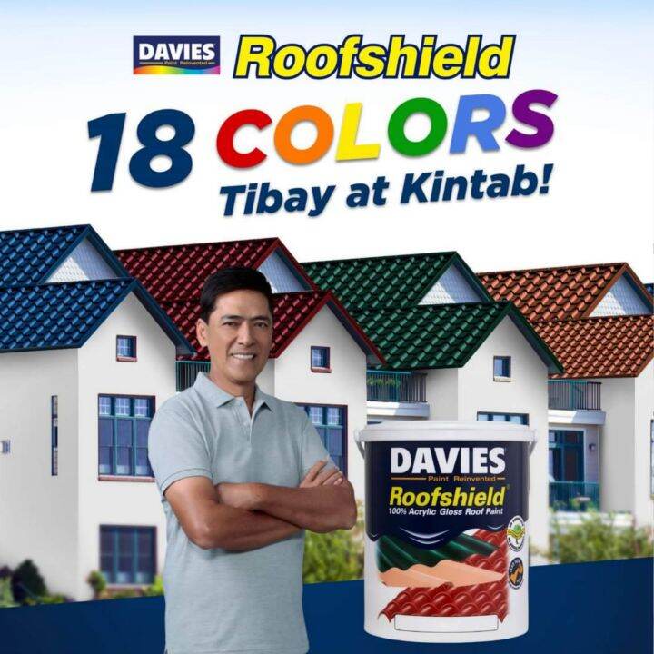 DAVIES ROOFSHIELD ROOF PAINT | Lazada PH