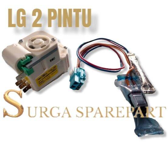 [1 Set] defrost defros kulkas LG 2 pintu Timer kulkas LG 2 pintu ...
