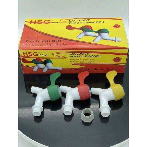 Keran Kran Air Taman PVC HSG CC30 / Kran Plastik PVC | Lazada Indonesia