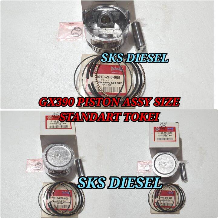GX390 PISTON PIN RING CIRCLIP MESIN ENGINE GENSET HONDA SIZE STD 88MM ...