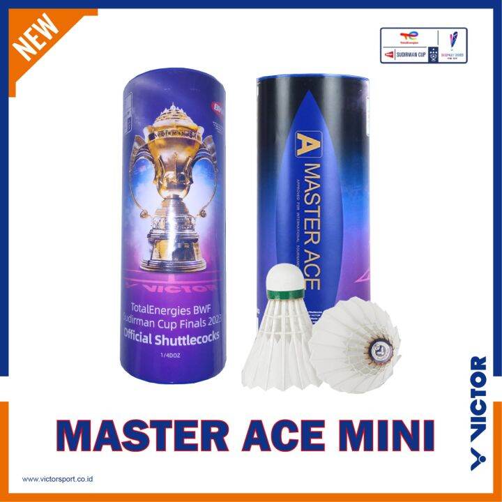 Kok Cock Shuttlecocks Bulutangkis Badminton Victor MASTER ACE BWF ...