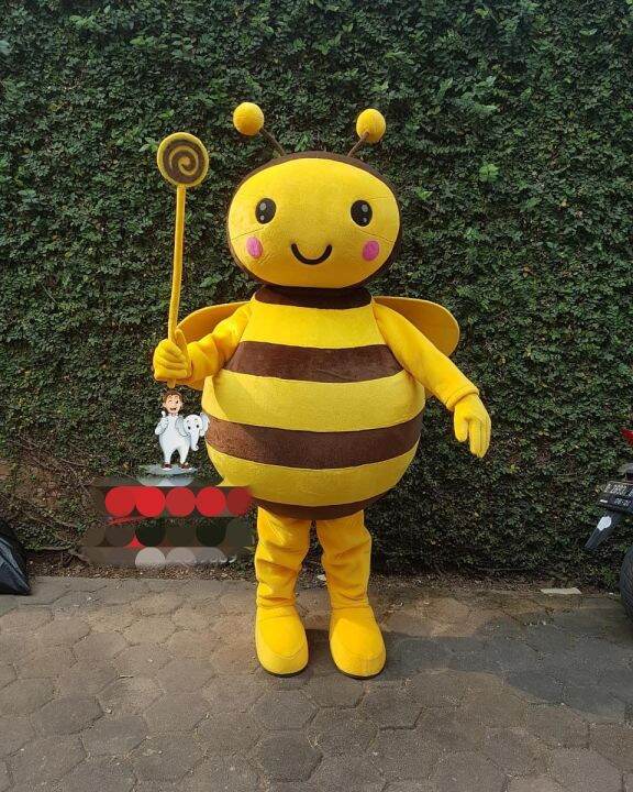 KOSTUM BADUT KARAKTER LEBAH | Lazada Indonesia