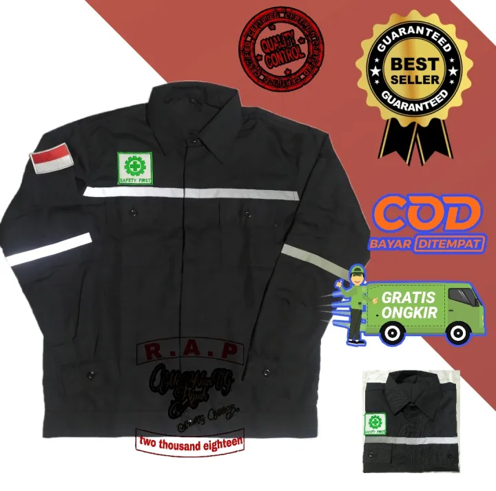Wearpak kerja atasan werpak proyek safety weldel wearpak las tekhnisi ...