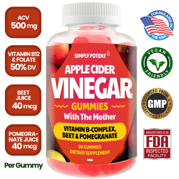 Apple Cider Vinegar by simply potent | Lazada.co.th