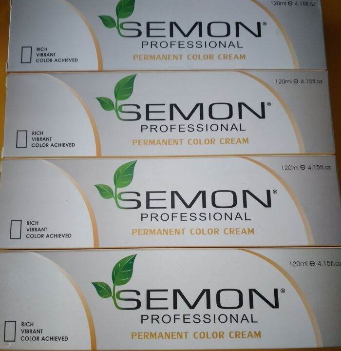 Semon Professional Permanent Hair Color Cream | Lazada PH