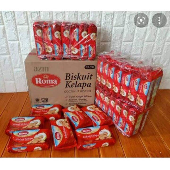 Biskuit Roma Kelapa isi 7 pcs per pack | Lazada Indonesia
