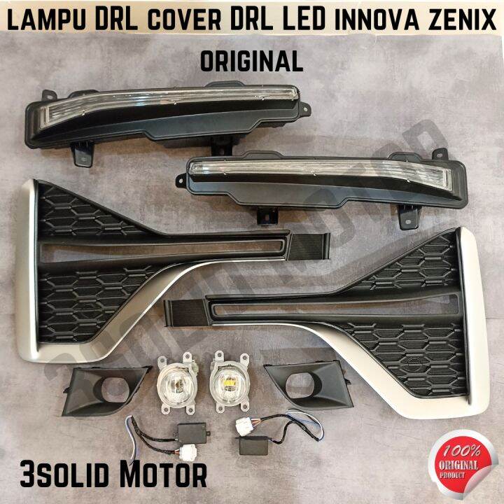 LAMPU DRL COVER DRL LED KOMPLIT INNOVA ZENIX ORIGINAL | Lazada Indonesia