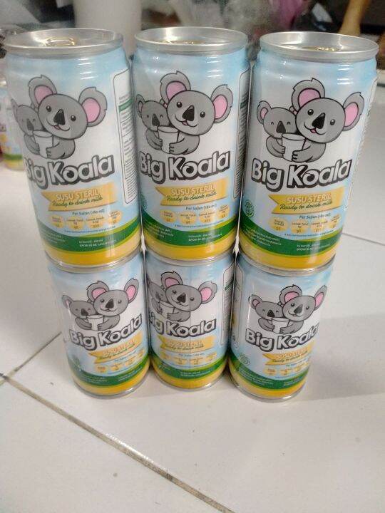 susu steril big koala 180 ml ×30 biji 1 tray | Lazada Indonesia
