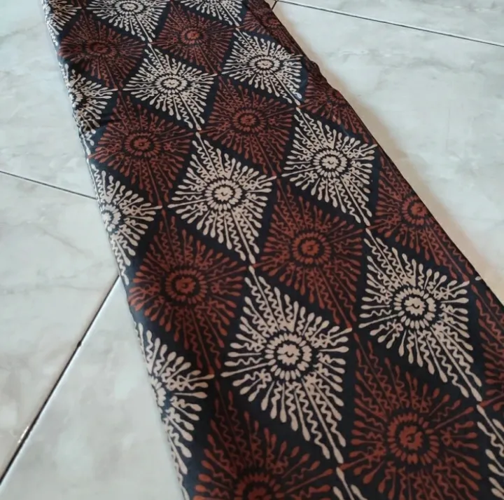 Kain batik print meteran panjang 2 meter lebar 1 meter | Lazada Indonesia