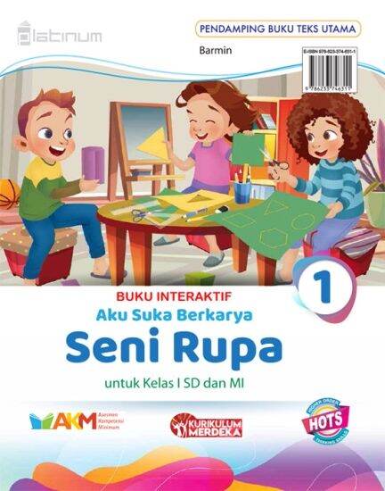 Buku Aku Suka Berkarya Seni Rupa (Seni Rupa) Kelas 1 SD/MI | Lazada Indonesia