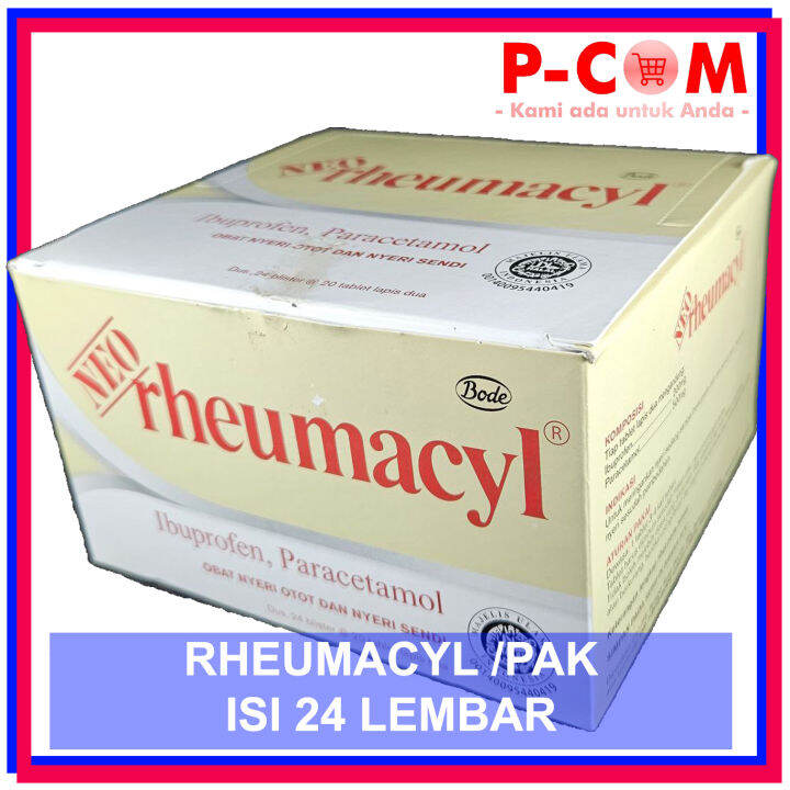 Rheumacyl per box isi 24 lembar | Lazada Indonesia