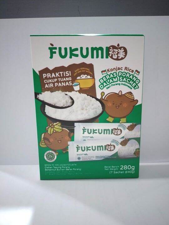 Fukumi Beras Porang 280 gram | Lazada Indonesia