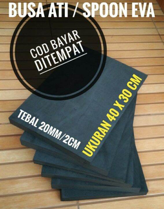 spoon eva /busa ati ukuran 40x30cm tebal 2cm | Lazada Indonesia