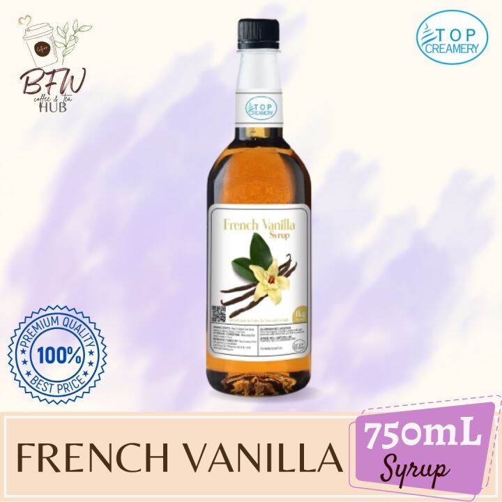 Top Creamery French Vanilla Syrup | Lazada PH