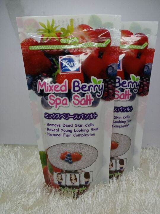 YOKO MIXED BERRY SPA SALT | Lazada PH