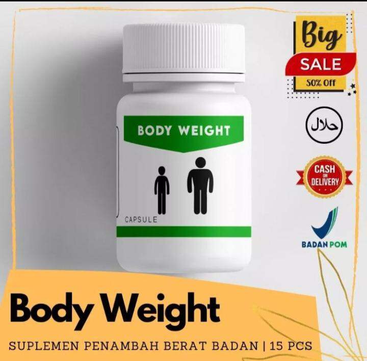 BODY WEIGHT KAPSUL PENAMBAH BERAT BADAN | Lazada Indonesia