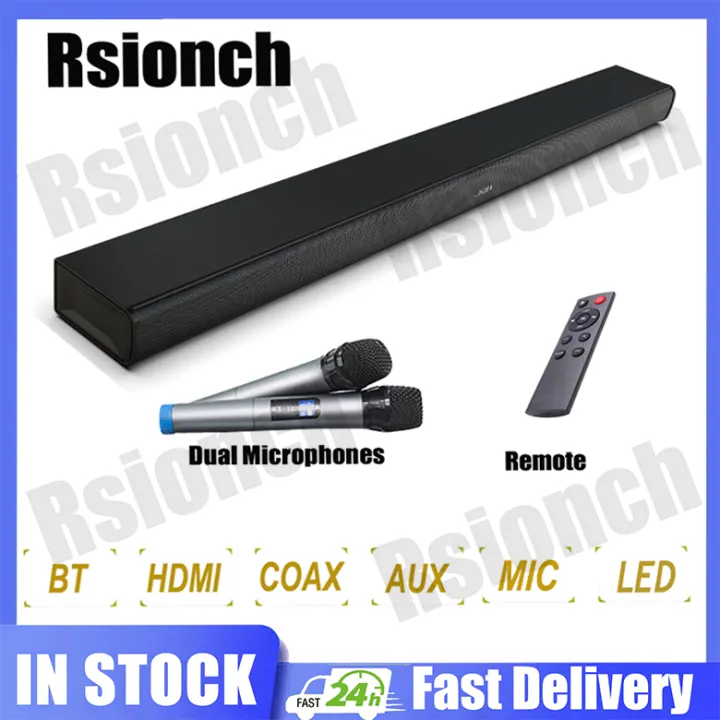 【Free Shipping】Sound Bar Set Super Long Super Power Bluetooth Sound ...