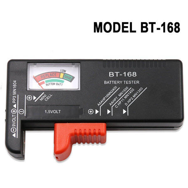 BT-168เครื่องวัดความจุแบตเตอรี่สากลระบุโวลต์ Tester Checker | Lazada.co.th