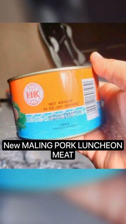 MaLing Luncheon Meat 397g Hong Kong Harilimited Groceries Food Staples ...