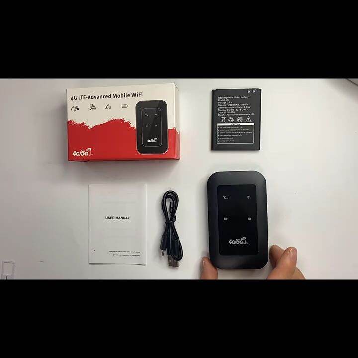 Monqiqi พ็อกเก็ตไวไฟ 2566 NEW 4G/5G Pocket WiFi ความเร็ว 150 Mbps ใช้ได้ทุกซิมไปได้ทั่วโลกใช้ได้ ...