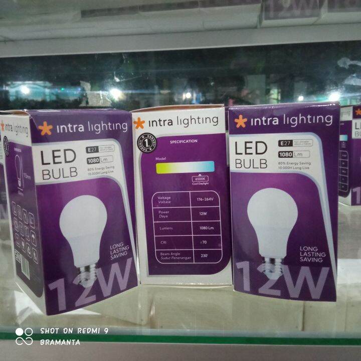 lampu led 12 watt intra lighting | Lazada Indonesia