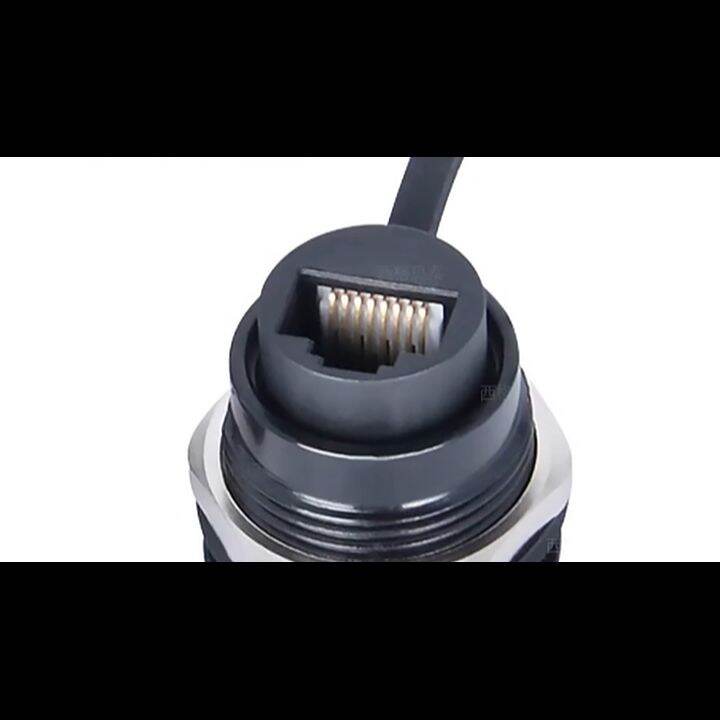 10Pack 5.5mm x 2.1mm DC Power Jack Socket 8A-10A Threaded Female Mount ...