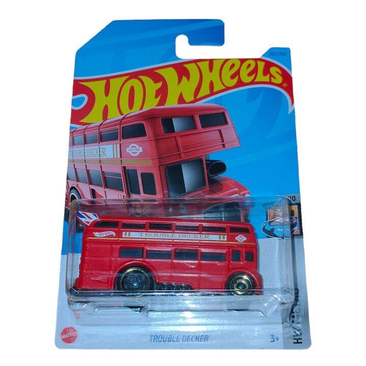 Hot Wheels Trouble Decker (Metro) 1:64 scale model | Lazada PH