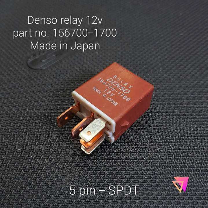 Denso relay Japan 5-pin SPDT (BROWN) | Lazada PH