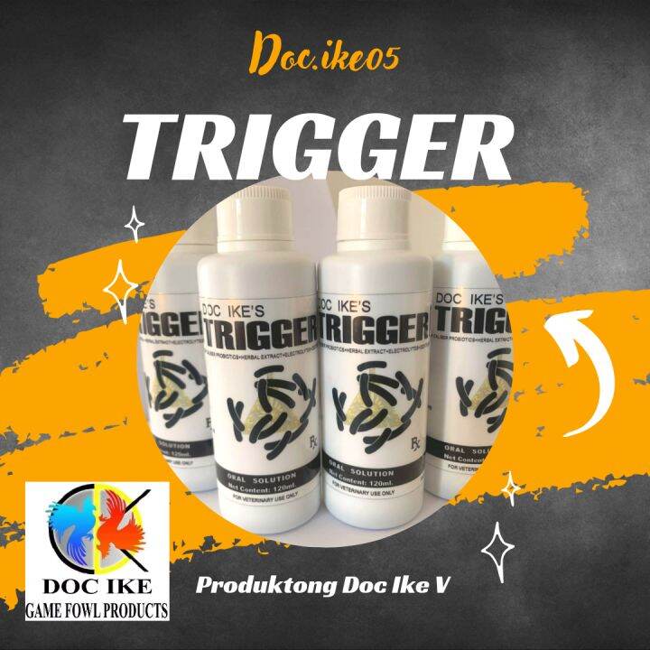 Trigger , High Caliber Probiotics doc ike game fowl products , doc ike05 | Lazada PH