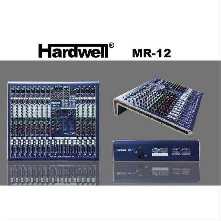 Mixer Audio Hardwell MR 12 Original MR12 12 Channel | Lazada Indonesia
