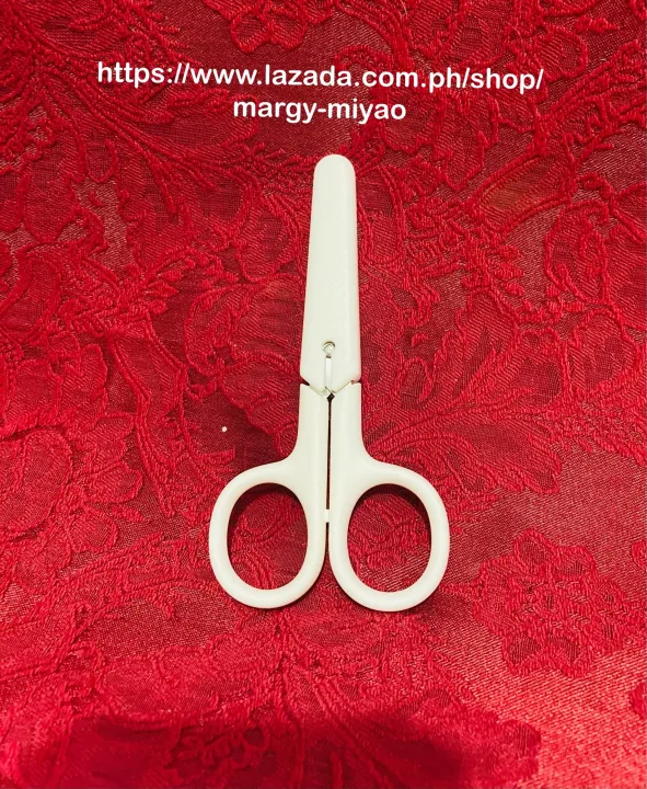 Muji mini stainless scissor with cap cover | Lazada PH