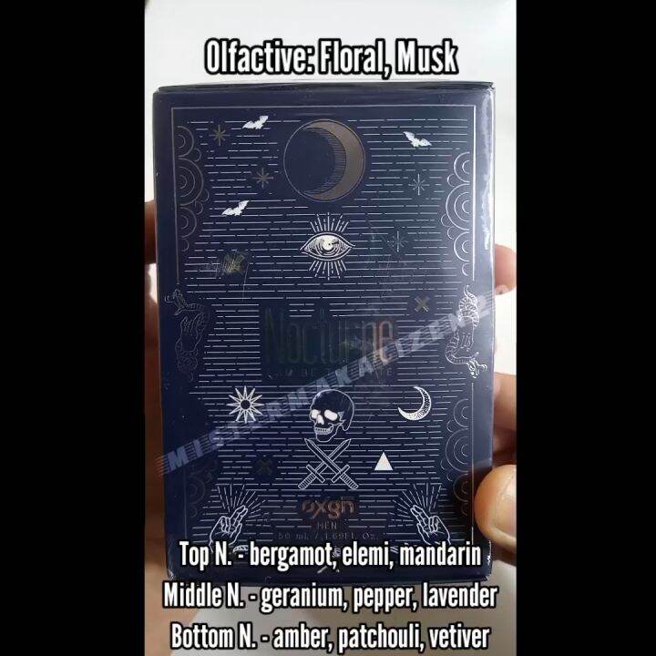 OXGN Nocturne Eau De Toilette Perfume For Men | Lazada PH