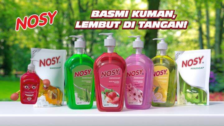 NOSY Hand Soap 420ml Pump Cherry Blossom | Lazada Indonesia